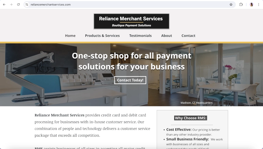 Reliance Merchant Services Reviews & Complaints