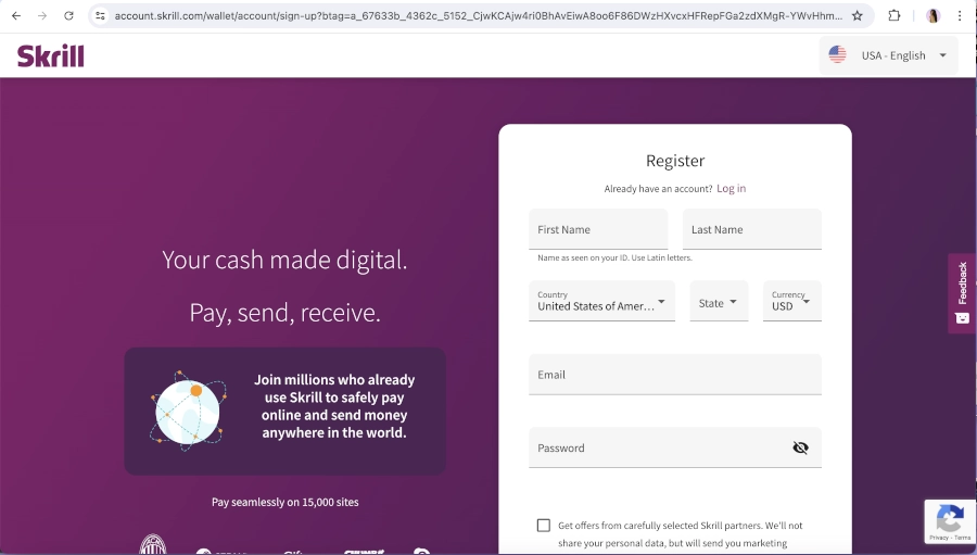 Skrill Reviews & Complaints