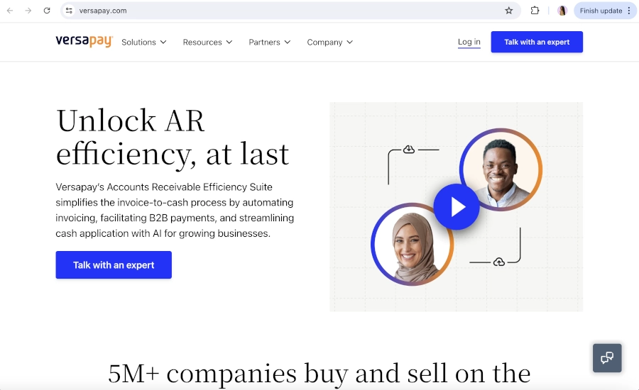 VersaPay Review: Is It the Right AR Platform for Your Company?